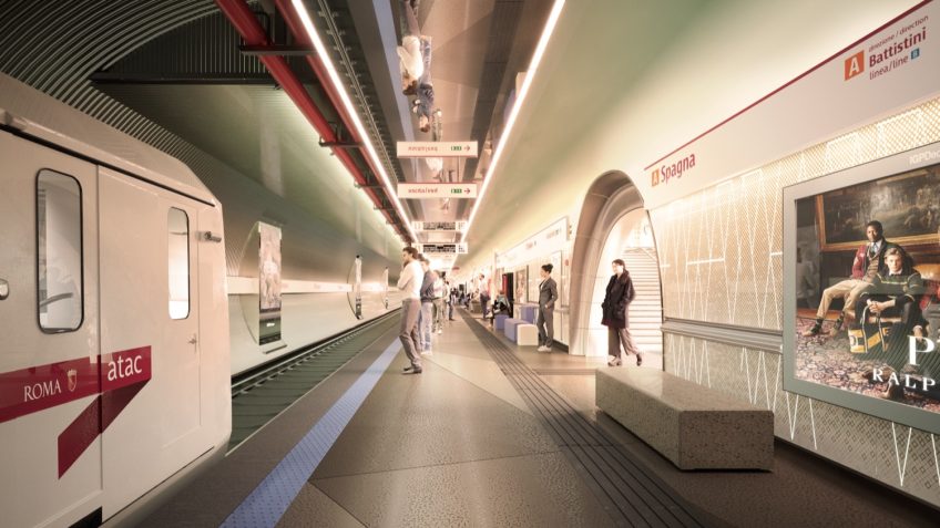 Giubileo 2025: ecco la nuova stazione Spagna della Metro A - RomaNews ...